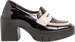 Art Femme 1654 Sofia Plate-Forme, Noir/crème, 41 EU