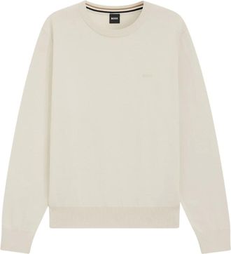 HUGO BOSS Homme, Pulls, Blanc, Taille: 2XL Maille ras du cou