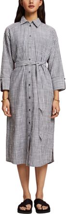 Esprit Damen 063EE1E303 Kleid, 010/ANTHRACITE, M