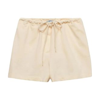 Prada Damen, Shorts, Beige, 2XSGr&ouml;&szlig;e