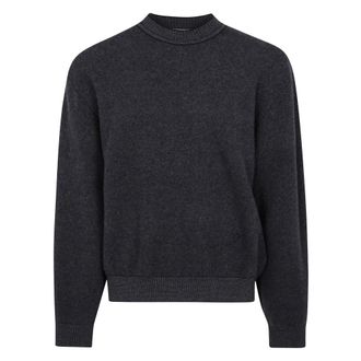 Jacquemus La Maille Pelota Col Rond - Homme - Pulls - Gris - Taille: M