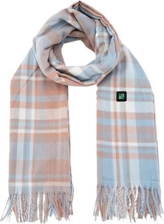 Generic Compatible avec l&eacute;charpe de moto pour femmes pour hommes et femmes, nouvelle &eacute;charpe chauffante (recharge non incluse). Foulards bleus plus, bleu clai