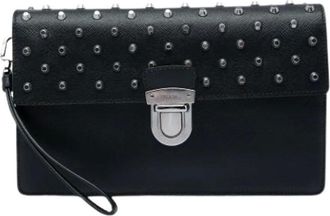 Prada Pre-owned Vintage Clutch - Femme - Pre-owned - Noir - Taille: ONE Size