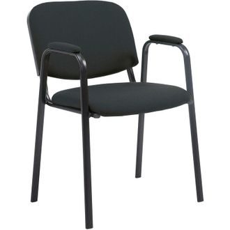Clp Chaise de visiteur Ken Pro en tissu Noir