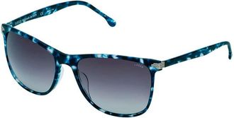 Lozza SL4162M 0WT9 Herren-Sonnenbrille, blau, 58