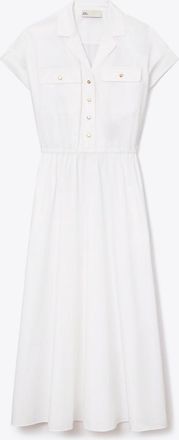 Tory Burch Damen Cotton Poplin Shirtdress