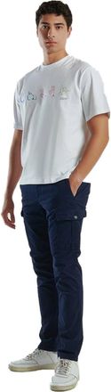 Benetton Herren 4dkhuf04r Hose, blau, 44