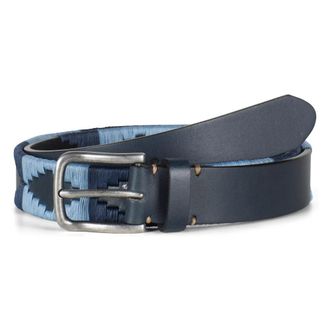 Howard London Hudson Belt - - Accessories - Herren - Blau - 85 CM