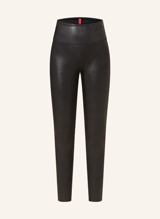 Spanx Shape-Leggings Faux Leather Leggings In Lederoptik schwarz