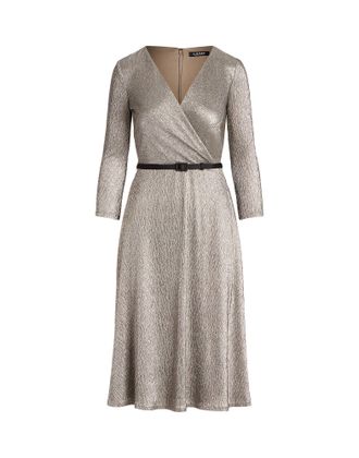 Ralph Lauren METALLIC BODRE DRESS