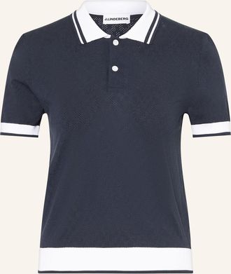 J.Lindeberg J.Lindeberg Funktions-Poloshirt blau