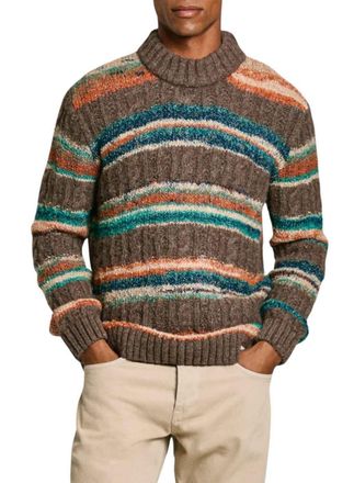 Pepe Jeans London Herren Clif Strickwaren, Braun (Walnussbraun), XS