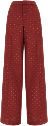 Etro Femme, Pantalons, Rouge, Taille: 36 FR Wide Pantalons