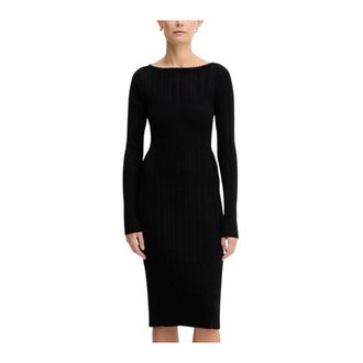 Twinset Midi-Kleid - - Dresses - Damen - Schwarzk - M