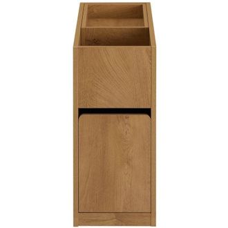 SoBuy SoBuy FBT158-N Sofaendtable mit 1 abnehmbaren Tablett, 1 Schublade und 1 offenem Fach f&uuml;r Wohnzimmer, Schlafzimmer oder B&uuml;ro, L70 x B25 x H55 cm