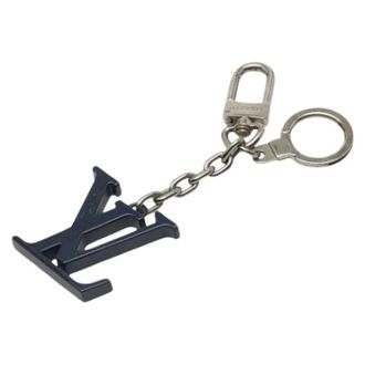 Louis Vuitton Porte-cl&eacute;s en m&eacute;tal Pre-owned - Femme - Pre-owned - Bleu - Taille: ONE Size