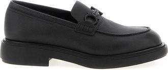 Ferragamo Homme, Chaussures, Noir, Taille: 40 EU Arden Mocassins