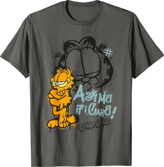Garfield Comic Retro Ask Me If I Care Geschenke im Artwork-Stil T-Shirt