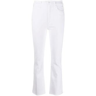 Mother Femme, Jeans, Blanc, Taille: W24 Hustler Jeans
