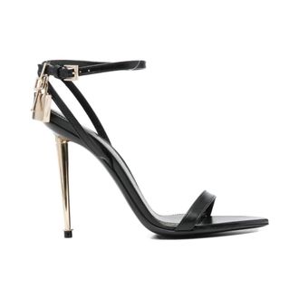 Tom Ford Padlock Sandal - - Shoes - Damen - Schwarzk - 38 1/2 EU