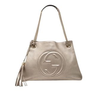 Gucci Pre-owned Soho Chain Shoulder Bag - Femme - Pre-owned - Beige - Taille: ONE Size