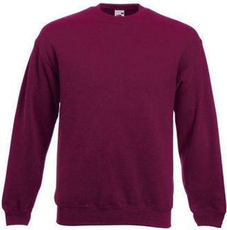 Fruit Of The Loom Sweater Classic Set-in Sweat Innen angeraut