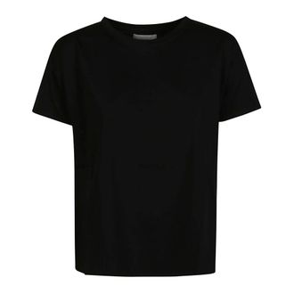 Loulou Studio Femme, Tops, Noir, Taille: 40 FR T-shirt d&eacute;contract&eacute; Basiluzzo