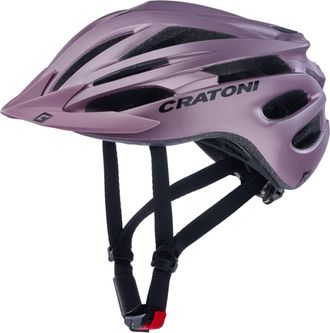 Cratoni Pacer Fahrradhelm Allroundhelm Radhelm Tourenhelm Familienhelm Leichter Cityhelm (Purple metallic, L-XL (58-62 cm))