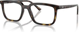 Ray-Ban Alain Optics Havana Fassung Klar Glas Polarisiert 52-18