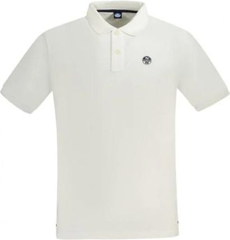 North Sails Homme, Tops, Blanc, Taille: 3XL Polo Piqu&eacute;