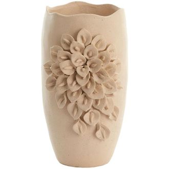 Light & Living Amiata Vase aus mattem Keramik in cr&egrave;me 23x19x35,5 - Light&living