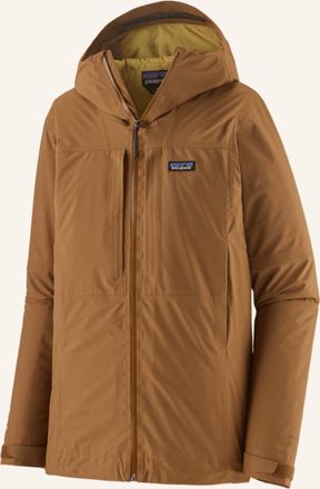Patagonia Schneejacke Insulated Boulder Fork Rain braun