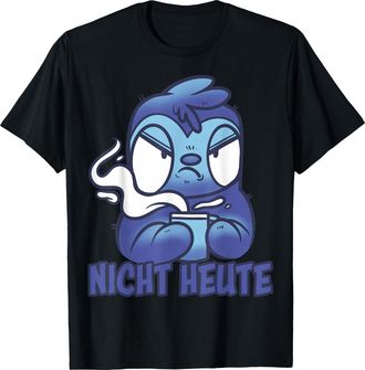 Jimbeels Nicht Heute Faultier Lustiger Kaffee Morgenmuffel Spruch T-Shirt