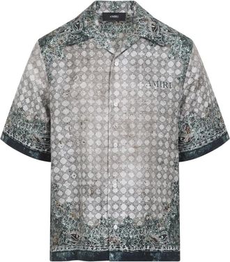 Amiri Homme, Chemises, Vert, Taille: XL Amtosh1095 Shirt