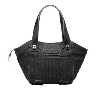 Loewe Pre-owned Canvas Tote Bag - - Pre-owned - Damen - Schwarzk - ONE SIZE