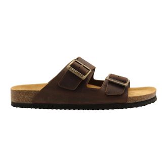 Skechers Homme, Sport, Brun, Taille: 45 EU Slipper