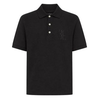 Billionaire Boys Club Polohemd Ss Baroque - - Tops - Herren - Schwarzk - L