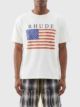 Rhude T-Shirt RHUDE Homme couleur Blanc