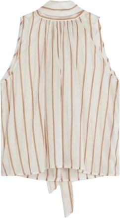 Semicouture Femme, Tops, Beige, Taille: 36 FR D&eacute;bardeur