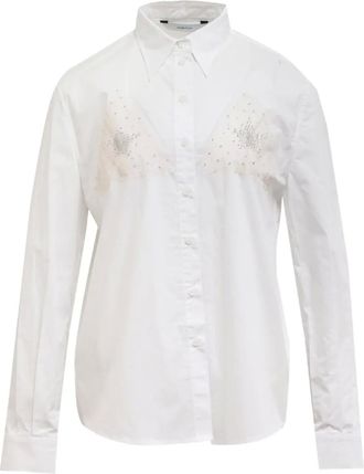 pushBUTTON chemise à boutonnière - Blanc