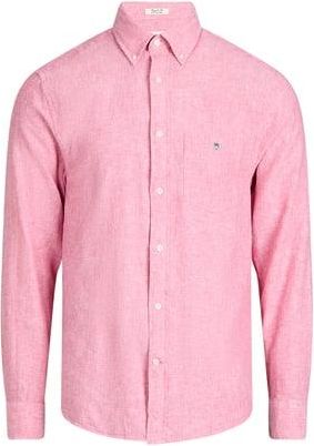 GANT Chemise col am&eacute;ricain en lin et coton