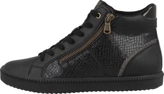 Geox Damen D Blomiee B Sneakers, Schwarz, 36 EU