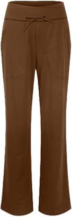 Generic Pantalon de yoga confortable et d&eacute;contract&eacute;, adapt&eacute; &agrave; toutes les saisons : printemps et hiver. Pantalon large pour femme, caf&eacute;, XXL