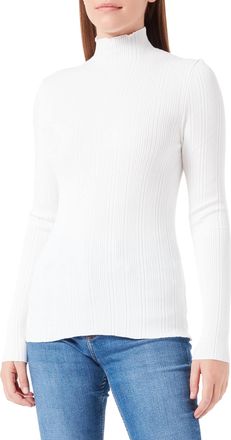 HUGO BOSS Womens Sharimy Sweater, Natural102, XL