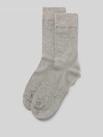 Marc O'Polo Socken mit Logo-Schriftzug im 2er-Pack