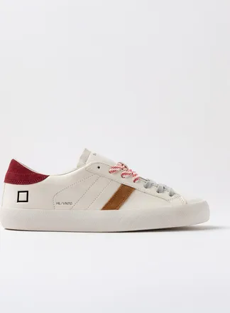 D.A.T.E. hill low vintage calf ivory red