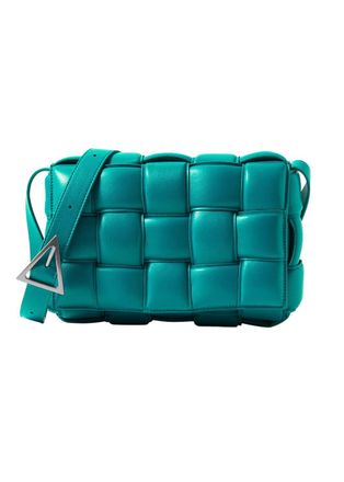 Bottega Veneta Cassette Small Padded Intrecciato Shoulder Bag