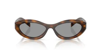Prada SPR26Z Cat-Eye Tortoiseshell Sunglasses - Brown