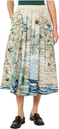Max Mara Jupes midi - Femme - Jupes - Multicolore - Taille: 40 FR