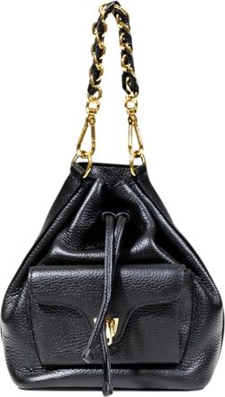 Coccinelle Femme, Sacs, Noir, Taille: ONE Size Sac en cuir avec poches int&eacute;rieures et ext&eacute;rieures